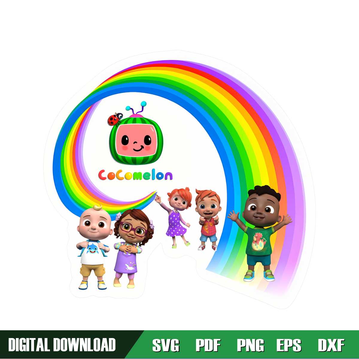 Sticker Ready Cocomelon, Cocomelon, Cocomelon Birthday, Coco | Inspire ...