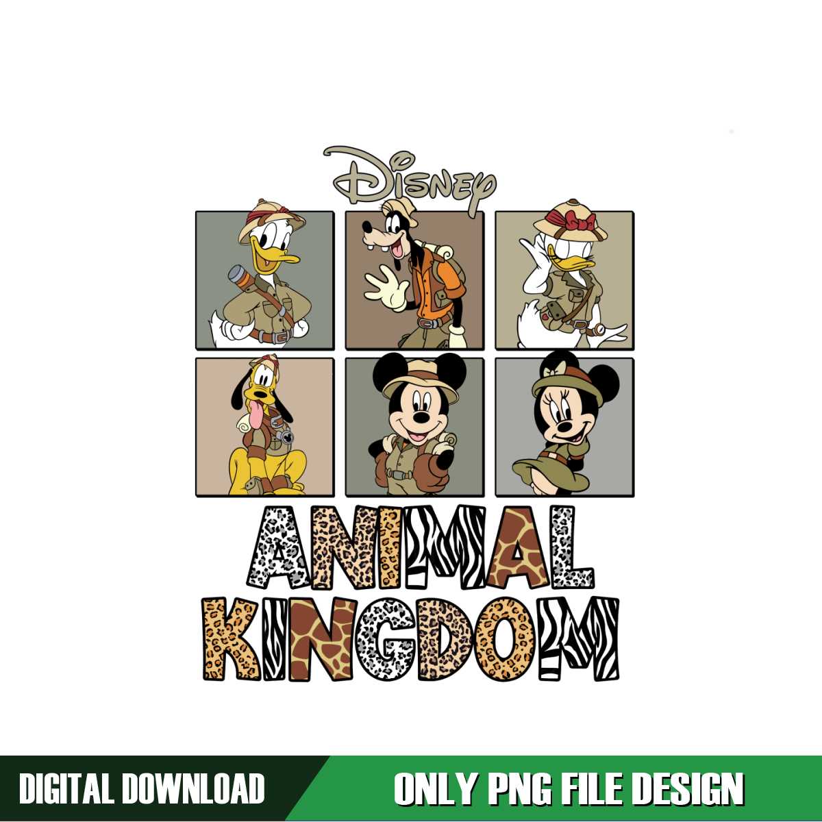 Disney Animal Kingdom Wild Mickey Friends PNG | Inspire Uplift