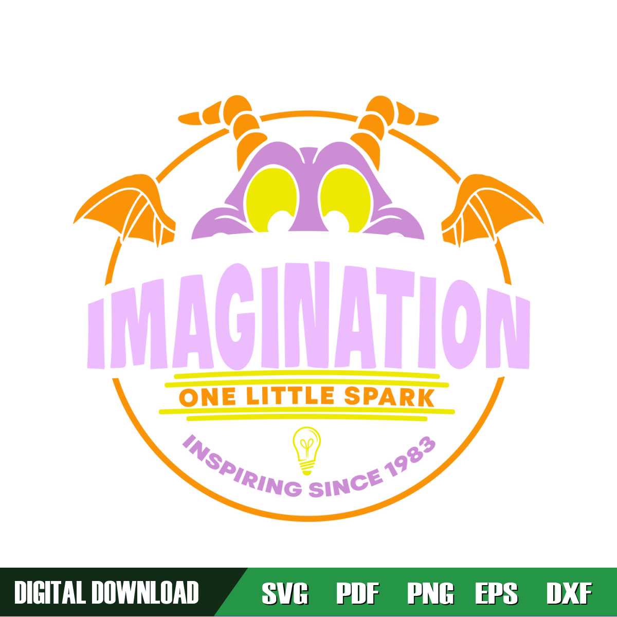 Figment Imagination One Little Spark Inspiring Since 1983 SV | Inspire ...