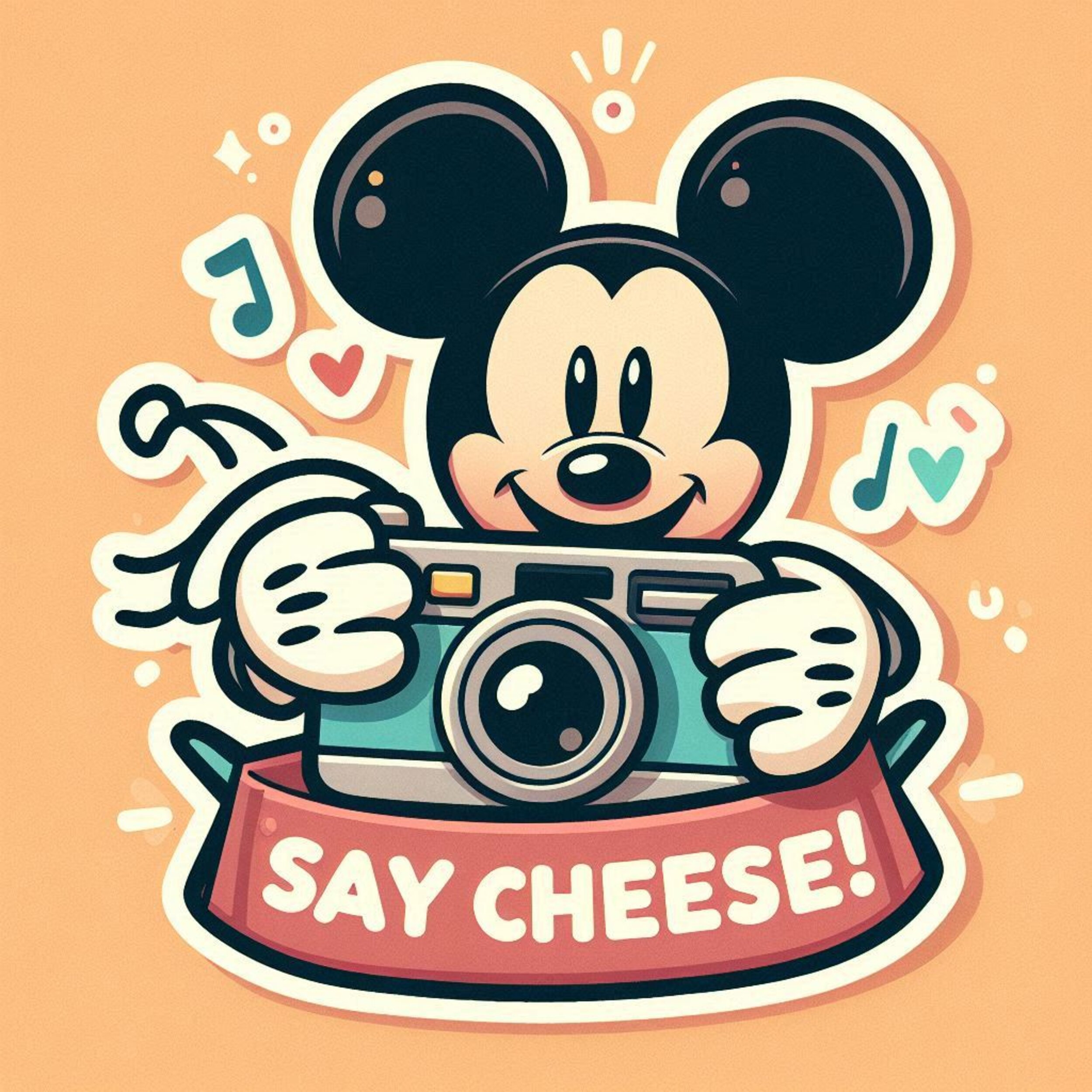 Capture Memories with a Smile: Mickey Mouse "Say Cheese!" St | Inspire ...