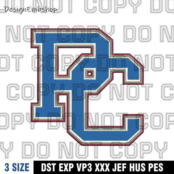Presbyterian Blue Hose Logo Embroidery Design,Logo embroider | Inspire ...