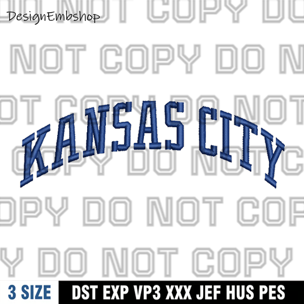 Kansas City Royals Jersey Logos Embroidery Design, MLB Logo | Inspire ...