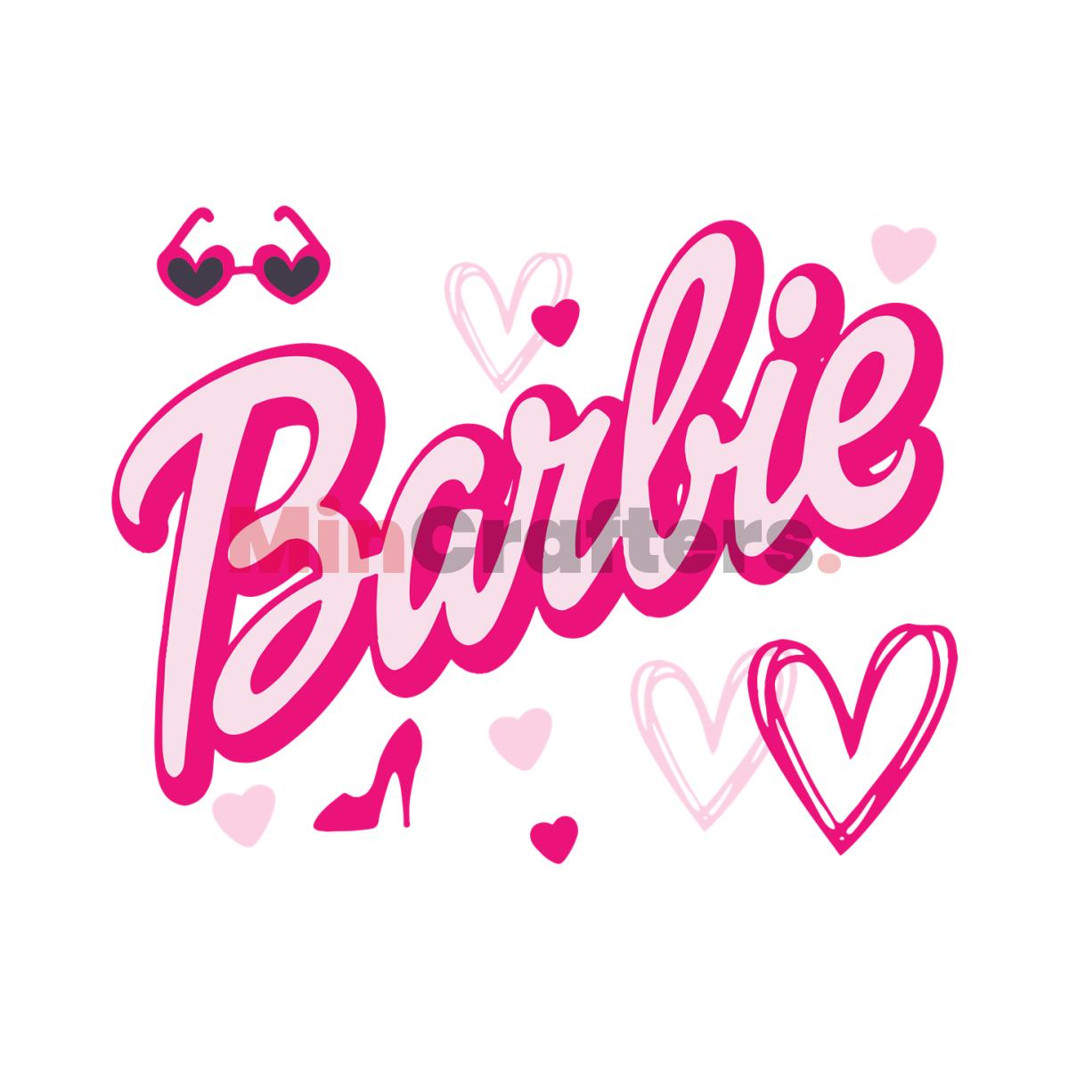 Barbie Heart Barbie Dream House SVG Digital Cricut File - Inspire Uplift