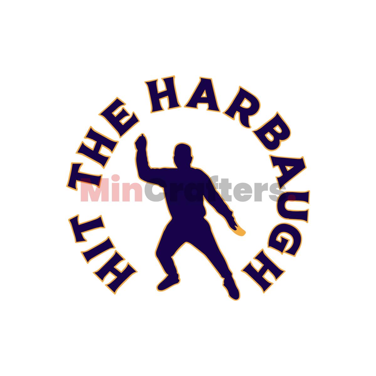 Hit The Harbaugh Michigan Football SVG - Inspire Uplift