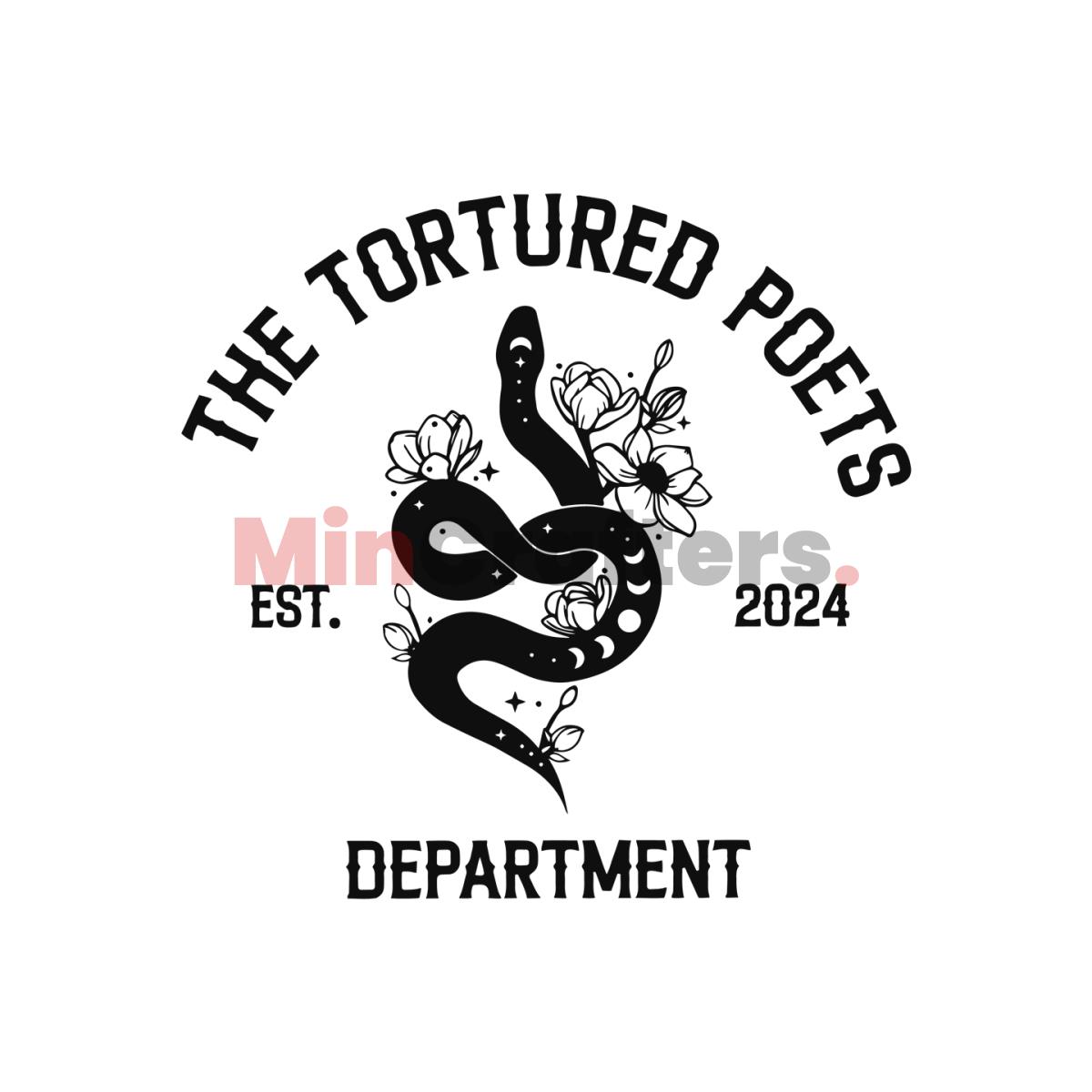 The Tortured Poets Department New Album Era SVG | Inspire Uplift