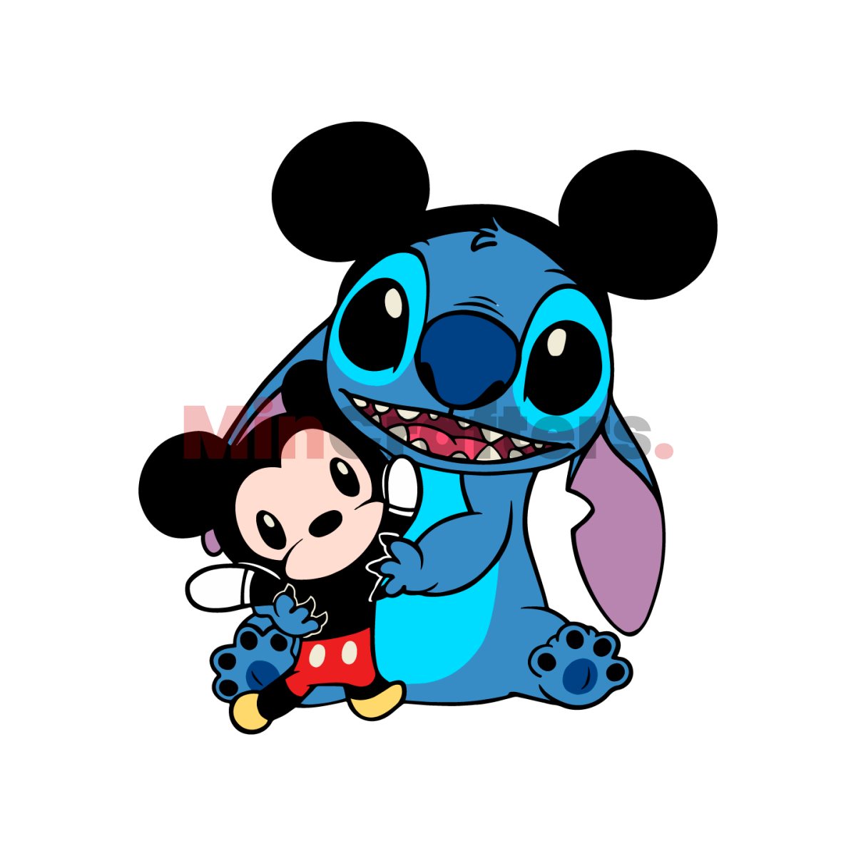 Cute Disney Stitch and Mickey SVG | Inspire Uplift