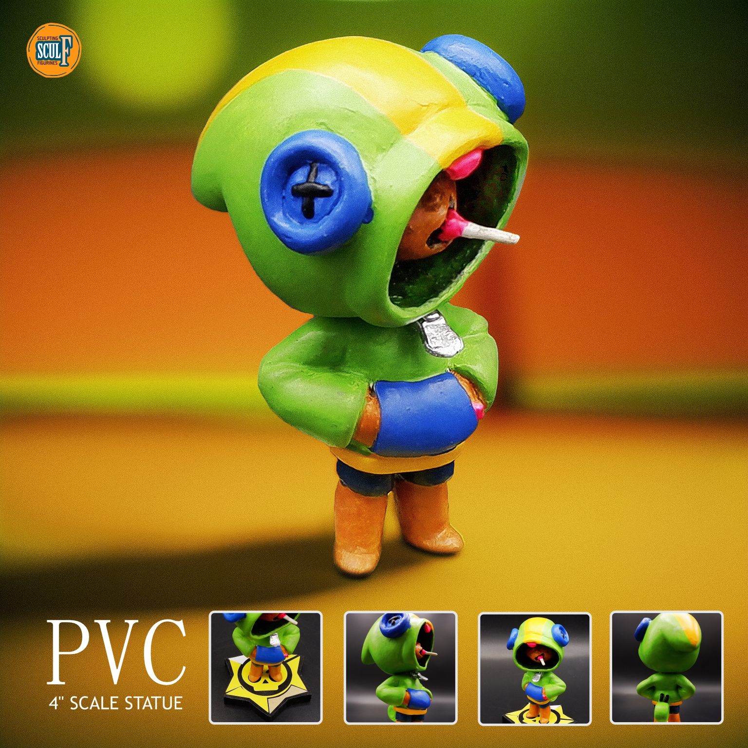 Figure 1/12 from game Braw Stars Leon | Inspire Uplift