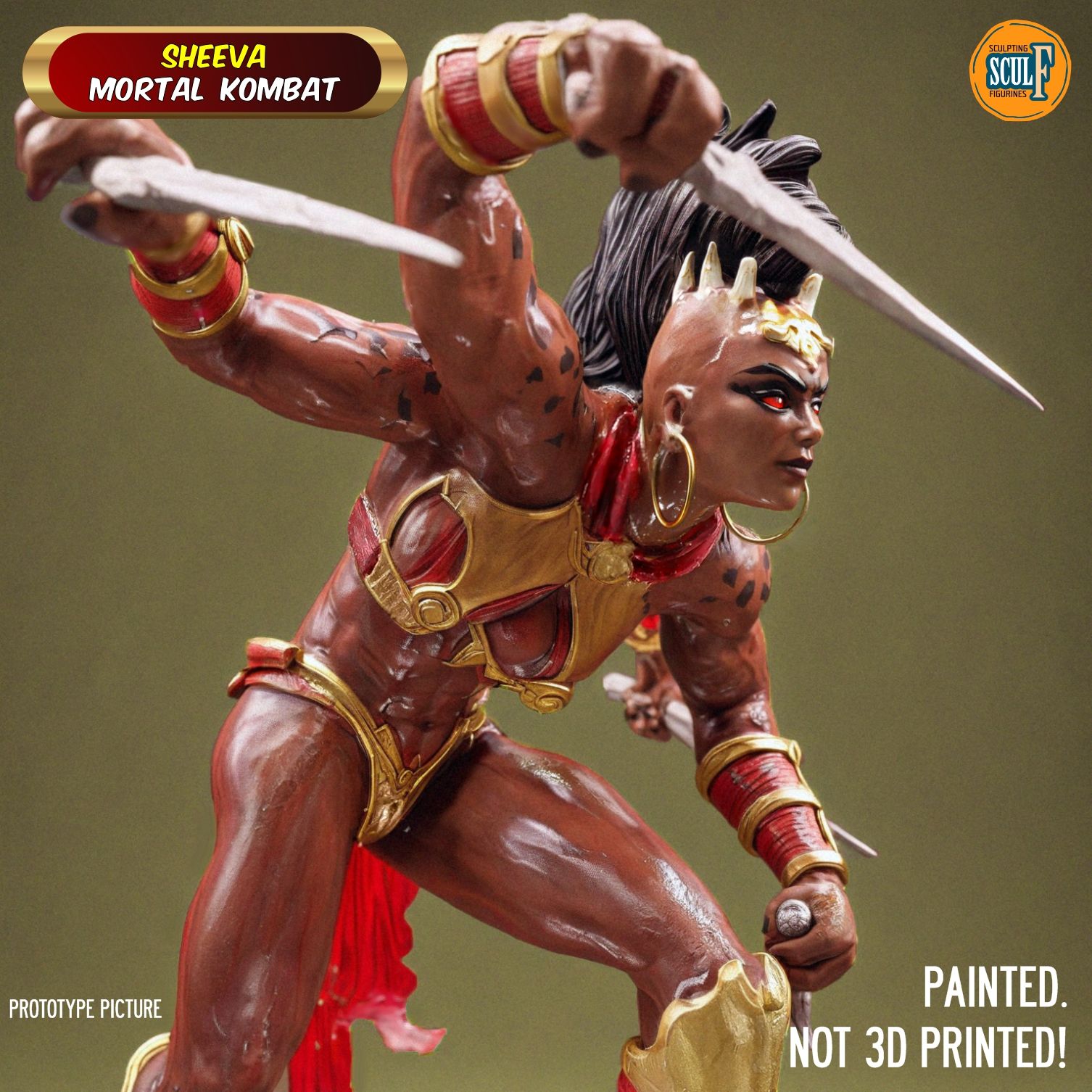 Figure 1/6 Sheeva from Mortal Kombat Armageddon | Inspire Uplift