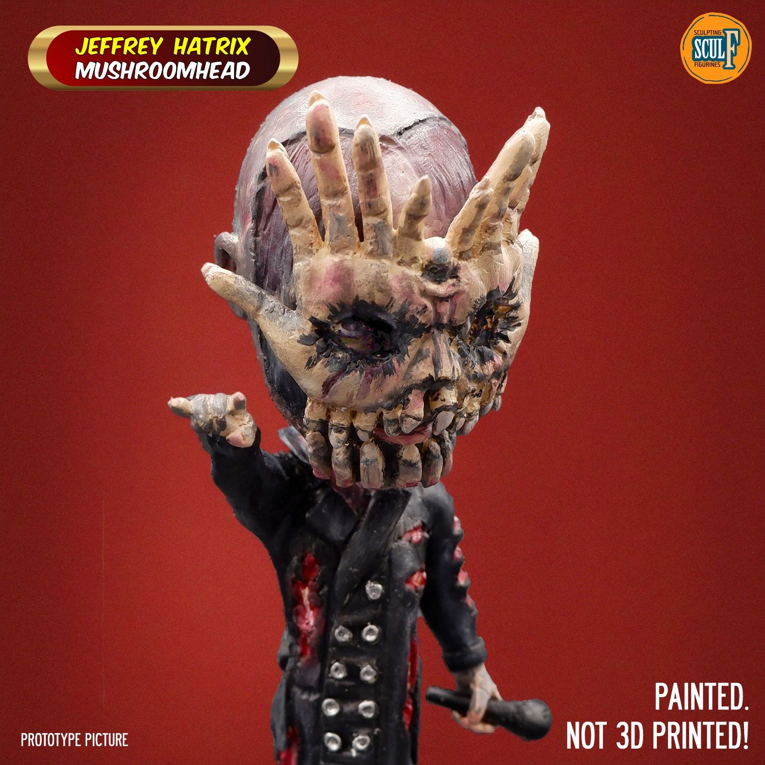 Figure 1/10 Jeffrey Hatrix from band Mushroomhead | Inspire Uplift