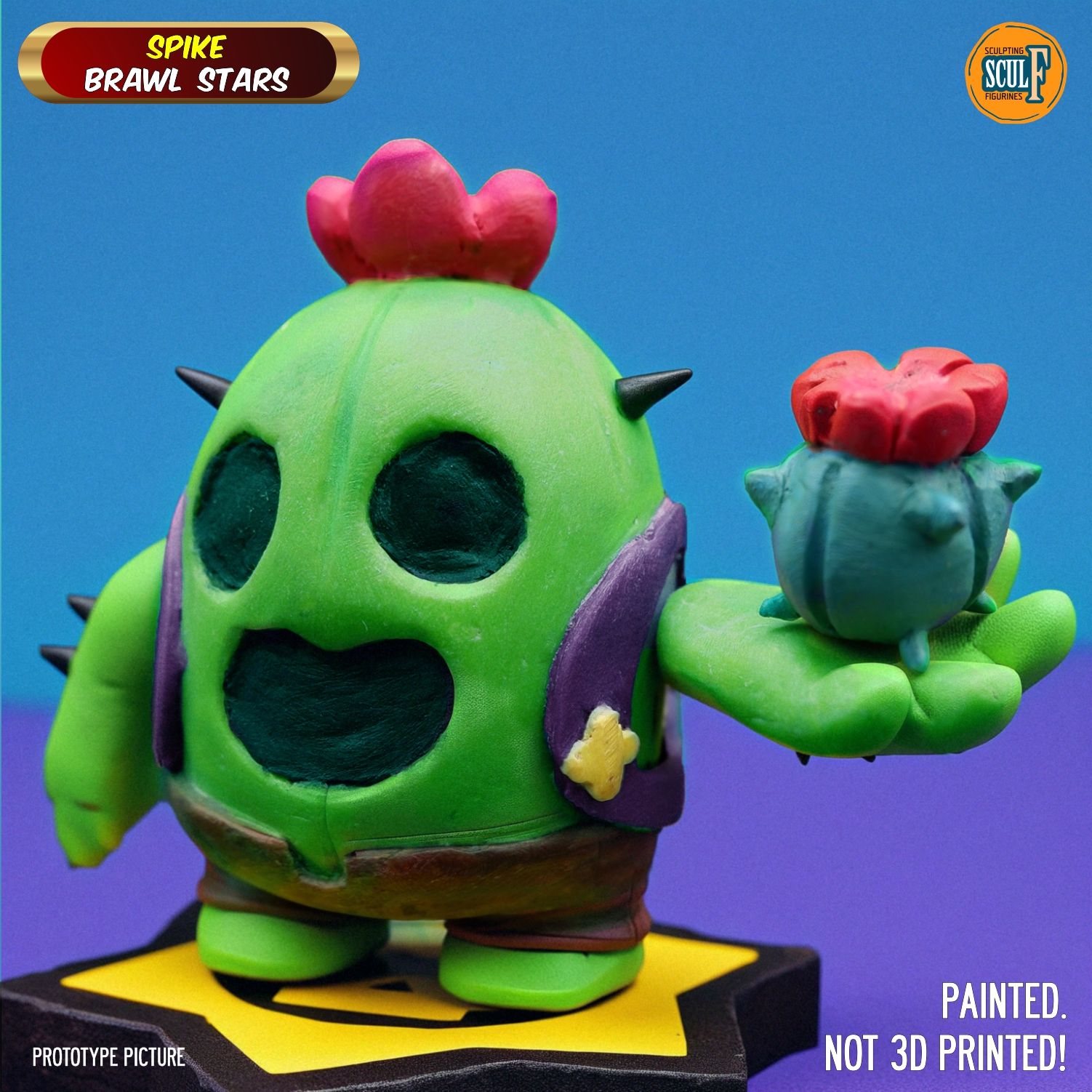Figure 1/12 from game Brawl Stars Spike | Inspire Uplift