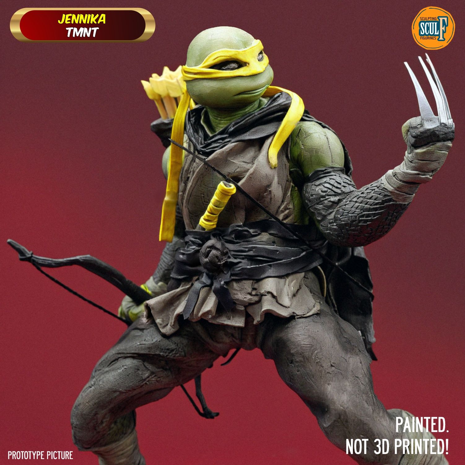 Figure 1/8 Jennika from TMNT Teenage Mutant Ninja Turtles | Inspire Uplift