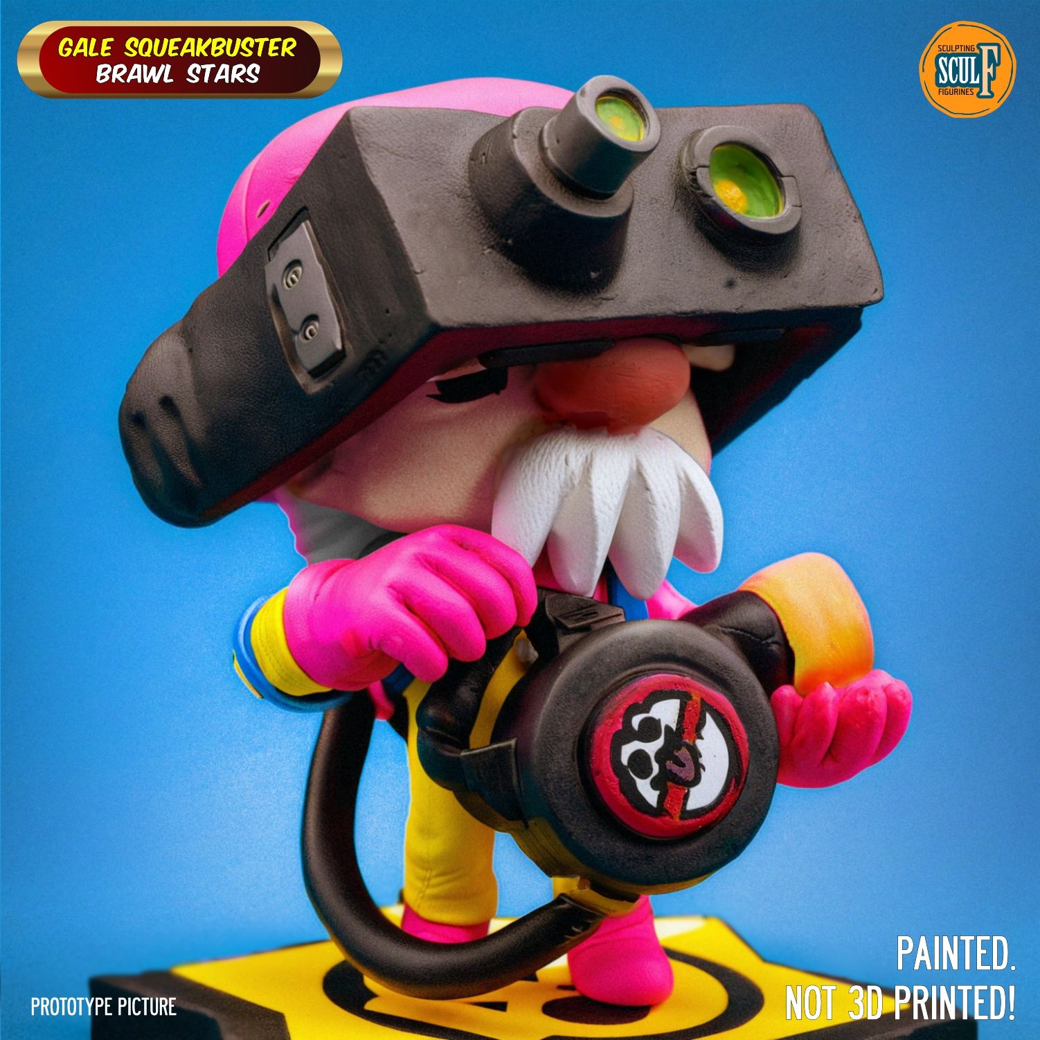 Figure 1/12 from game Braw Stars Gale squeakbuster | Inspire Uplift