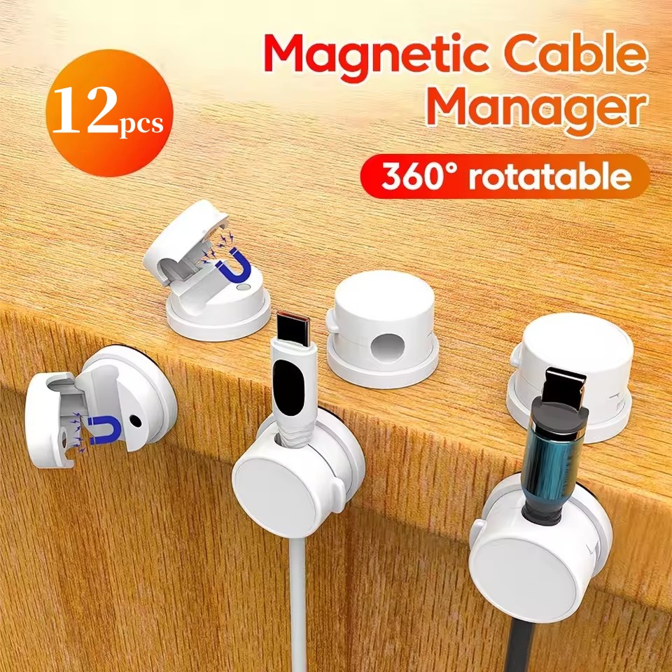 Magnetic Cable Clip Organizer for USB Wires | Inspire Uplift