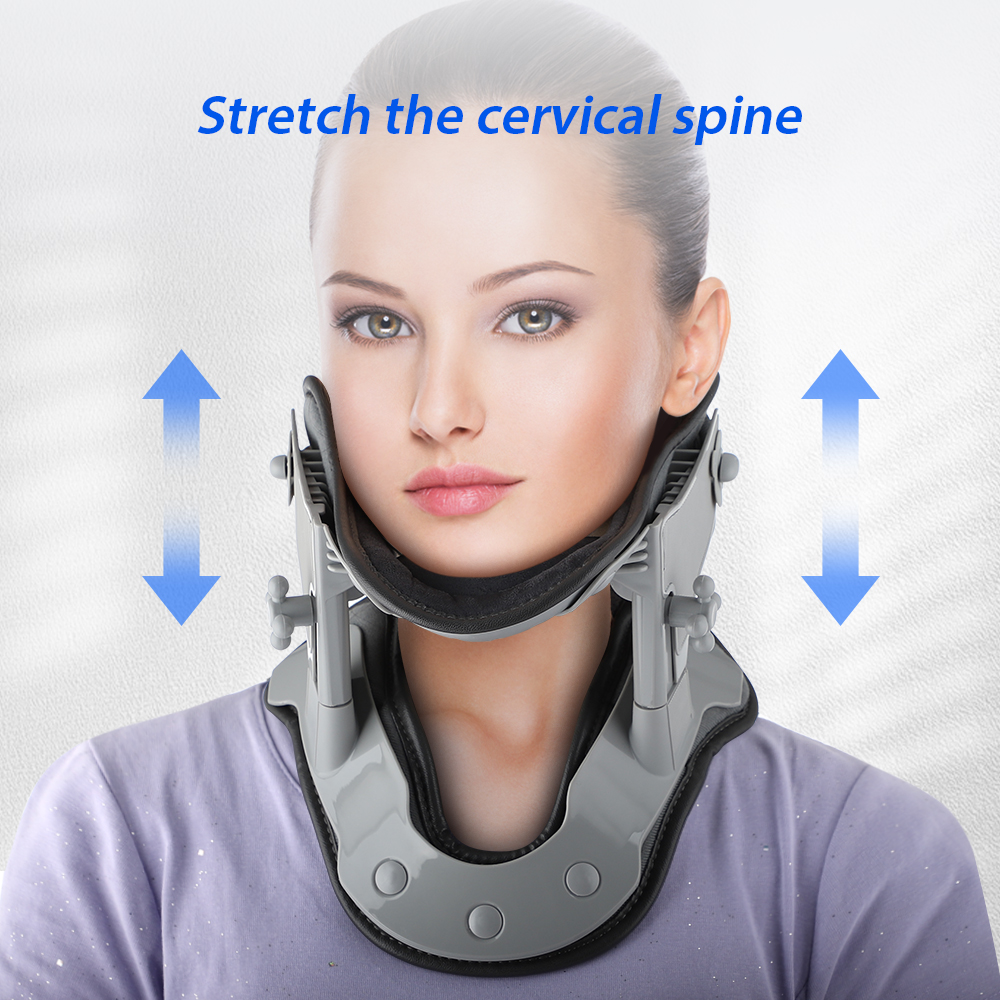 Neck Cervical Traction Adjustable Heating Collar | Inspire Uplift