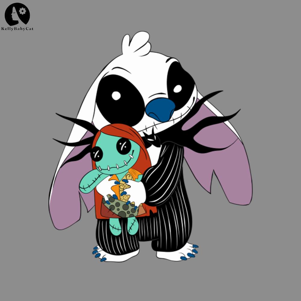 Nightmare before Christmas Stitch PNG Christmas | Inspire Uplift