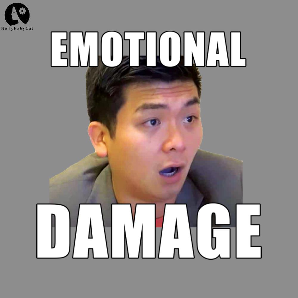 EMOTIONAL DAMAGE meme Mental health PNG | Inspire Uplift