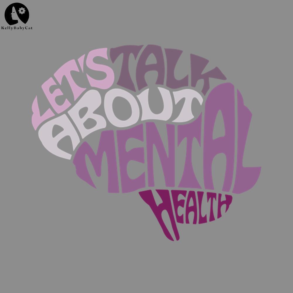 Lets talk about mental health Mental health PNG | Inspire Uplift