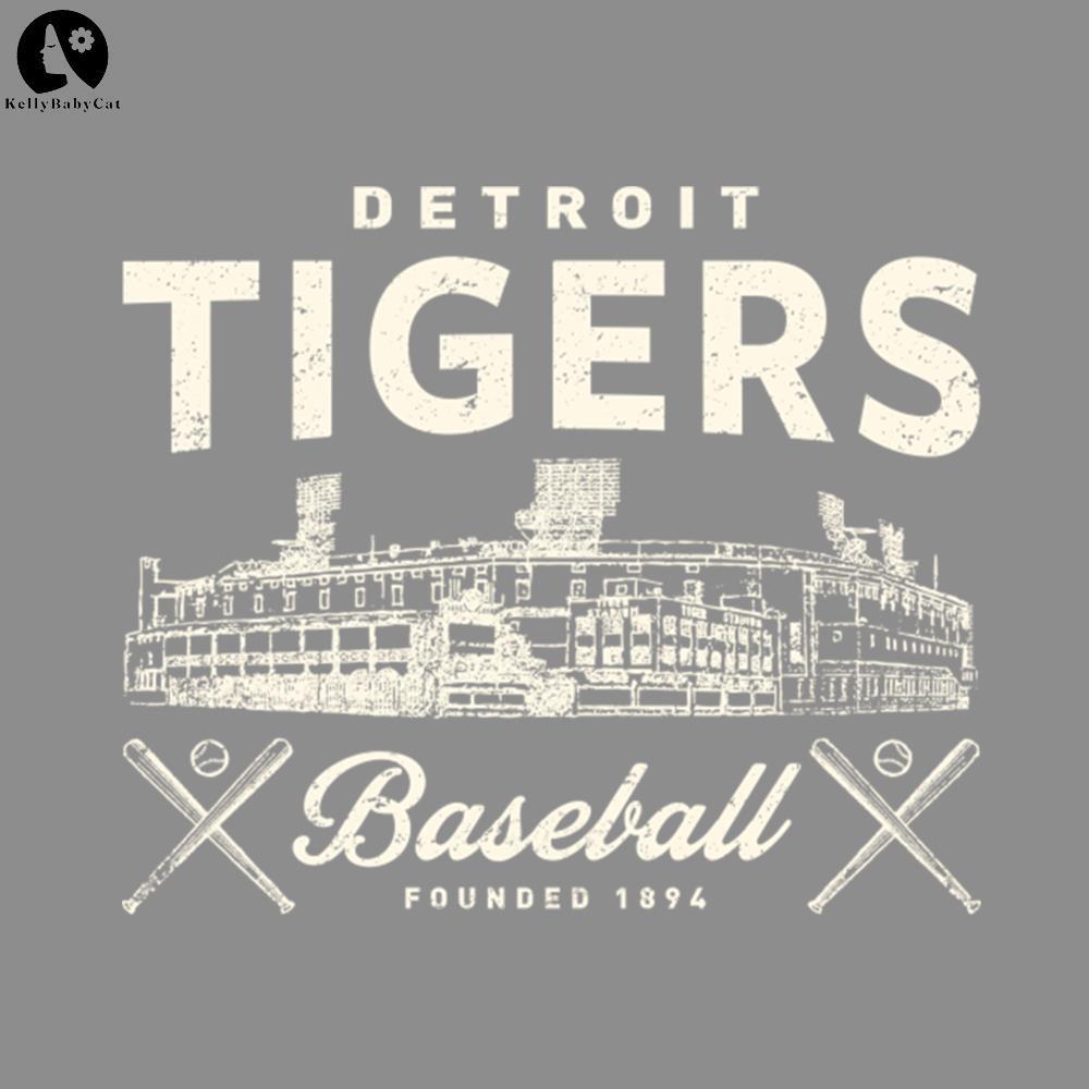 Detroit Tigers Stadium by Buck Tee Sports PNG download | Inspire Uplift