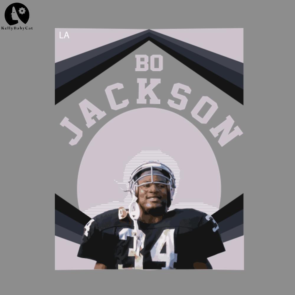 Bo Jackson Raiders Sports PNG download | Inspire Uplift