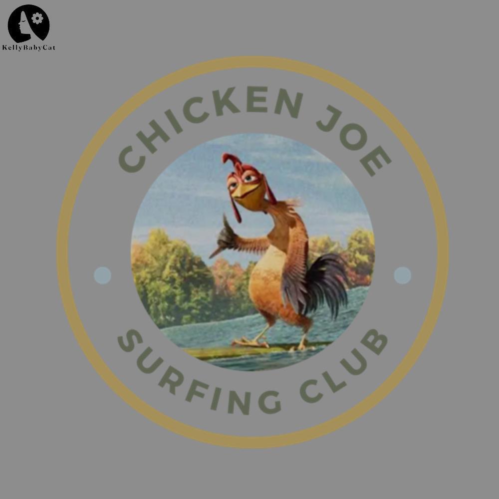 chicken joe surfing Sports PNG download | Inspire Uplift