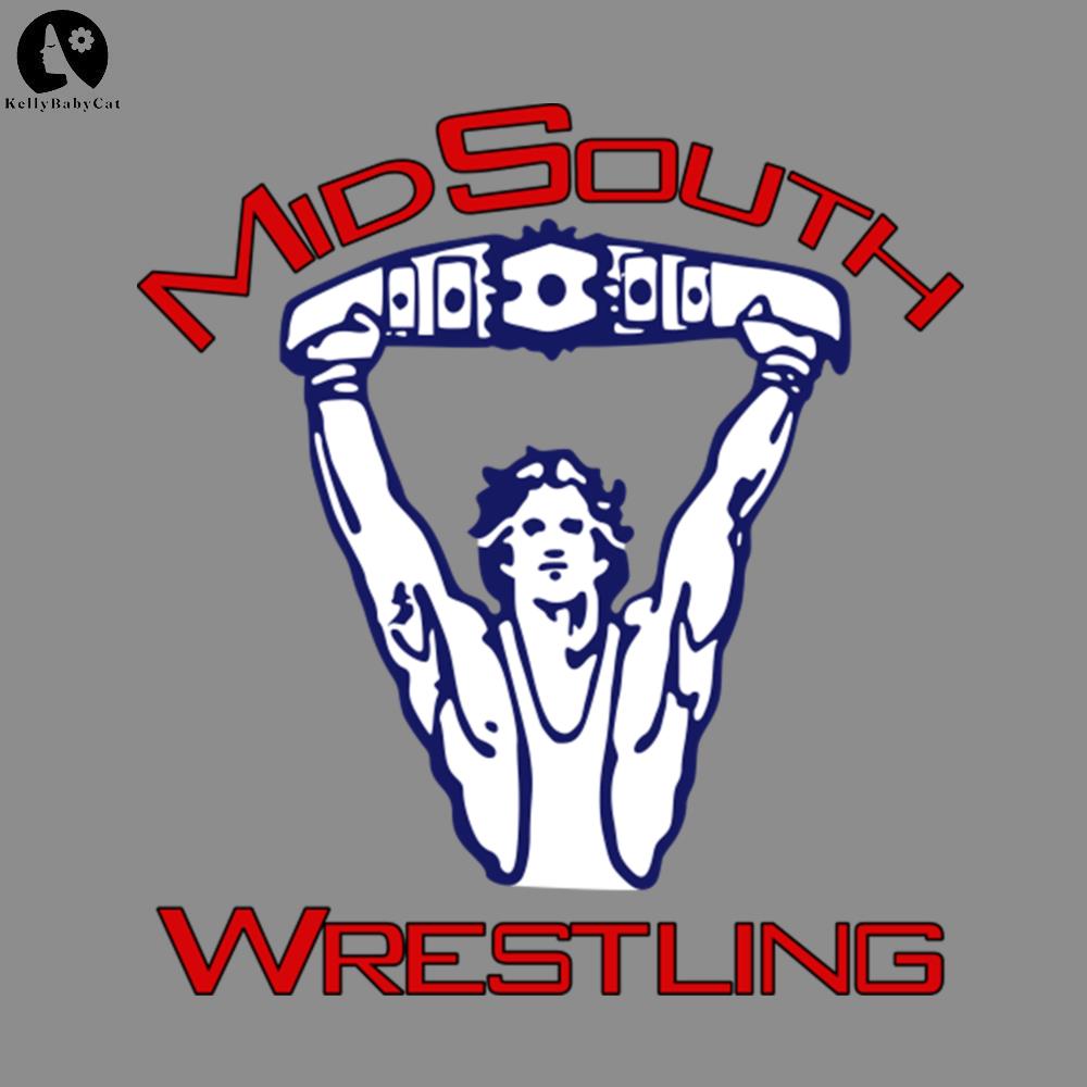 MID SOUTH WRESTLING CLASSIC LOGO Sports PNG download | Inspire Uplift