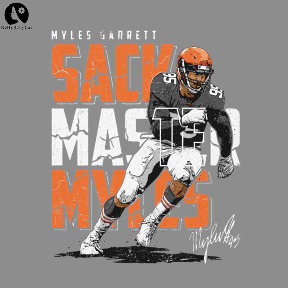 Myles Garrett Cleveland Sack Master Myles Sports PNG downloa | Inspire ...