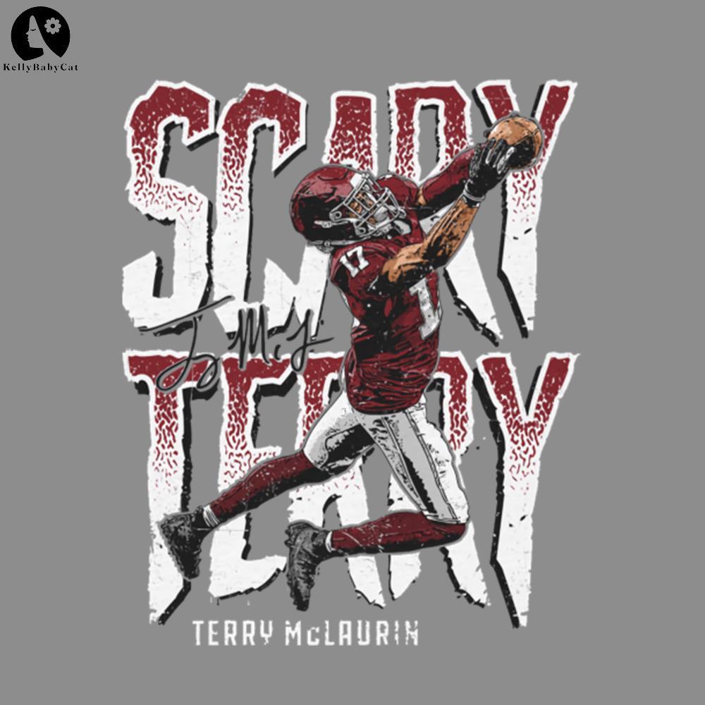 Terry McLaurin Washington Scary Terry Sports PNG download | Inspire Uplift