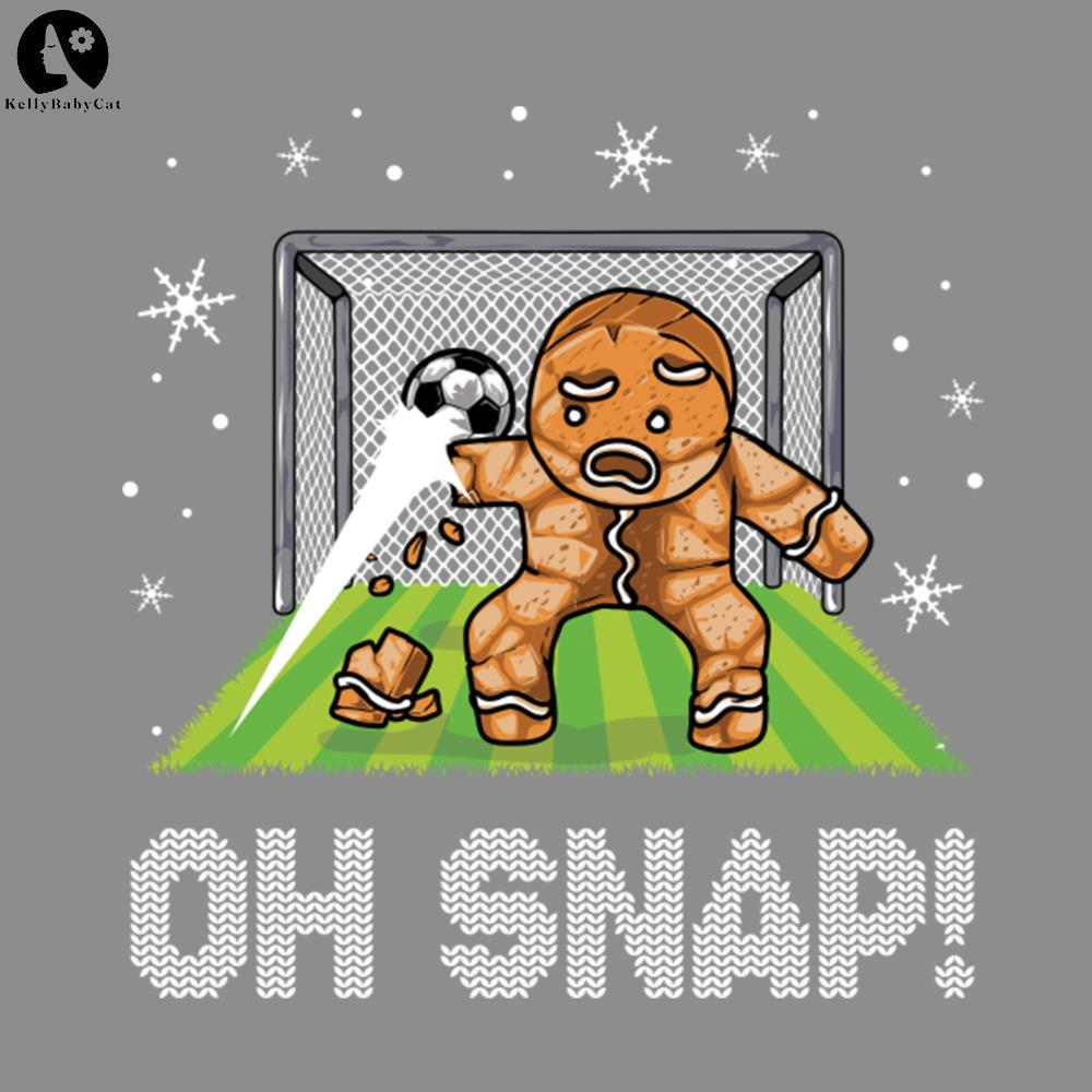 Christmas Soccer Goalie Gingerbread Man Oh Snap Sport PNG So | Inspire ...
