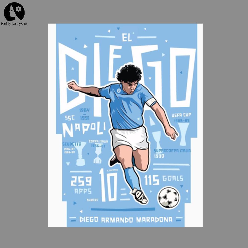 Diego Maradona Napoli Legend Sport PNG Soccer PNG download | Inspire Uplift