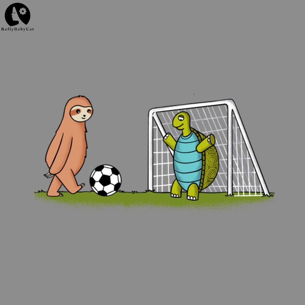 Sloth and turtle football Sport PNG Soccer PNG download | Inspire Uplift