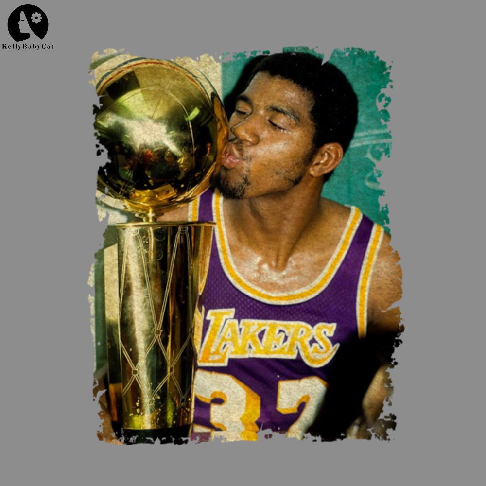 Magic Johnson NBA Champion 1980Sport PNG Basketball PNG dow | Inspire ...