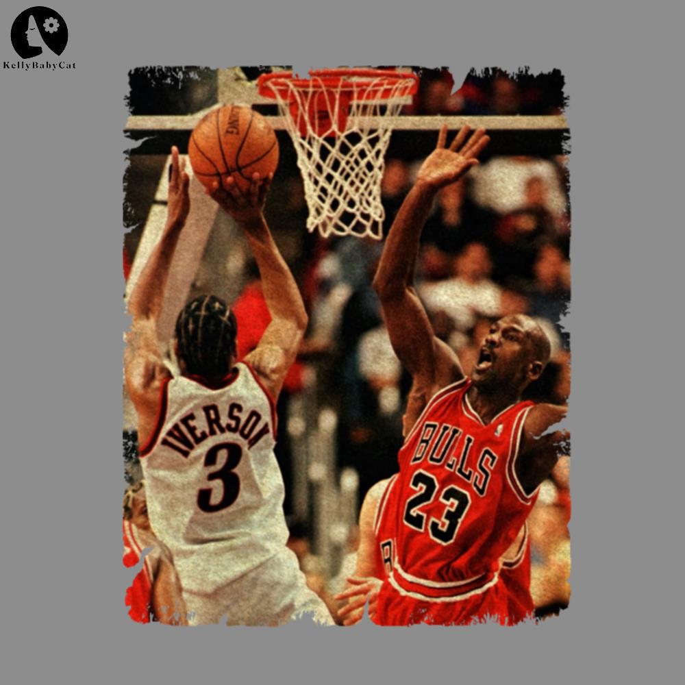 IVERSON 3 VS JORDAN 23Sport PNG Basketball PNG download | Inspire Uplift