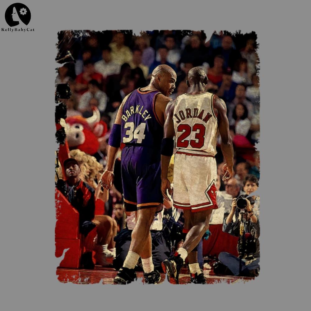 Charles Barkley and Michael Jordan 1993 NBA FinalsSport PNG | Inspire ...