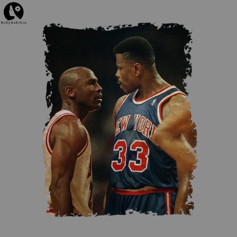 Michael Jordan vs Patrick Ewing 1992Sport PNG Basketball PNG | Inspire Uplift