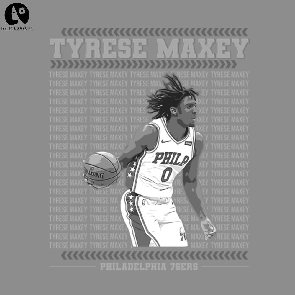 Tyrese Maxey philadelphia 76ersSport PNG Basketball PNG down | Inspire ...