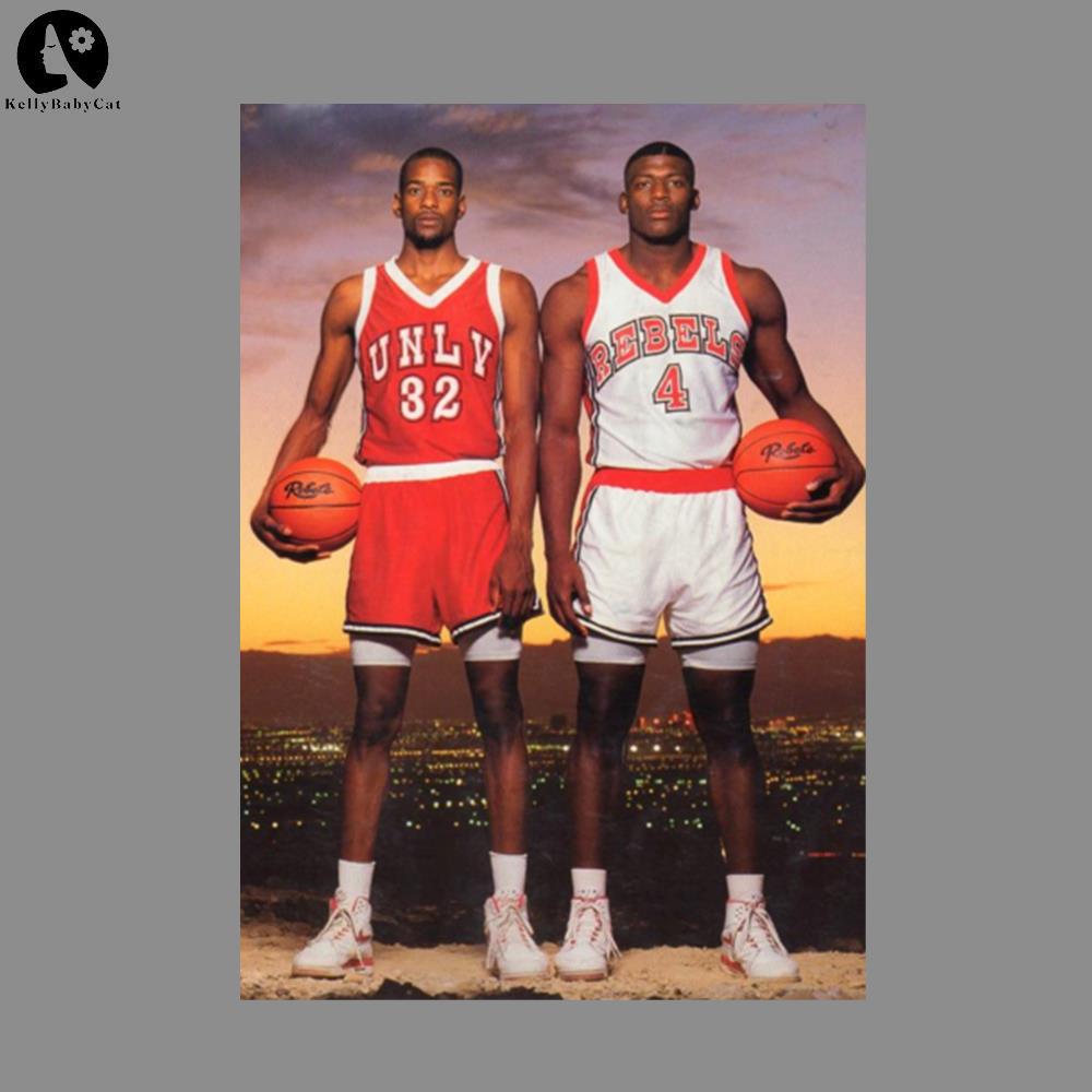 Vintage Stacey Augmon Larry Johnson 1991Sport PNG Basketball | Inspire ...