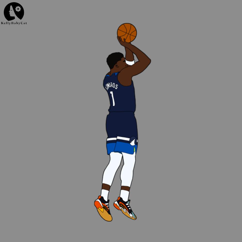 Anthony Edwards Jumpshot MinimalSport PNG Basketball PNG dow | Inspire ...