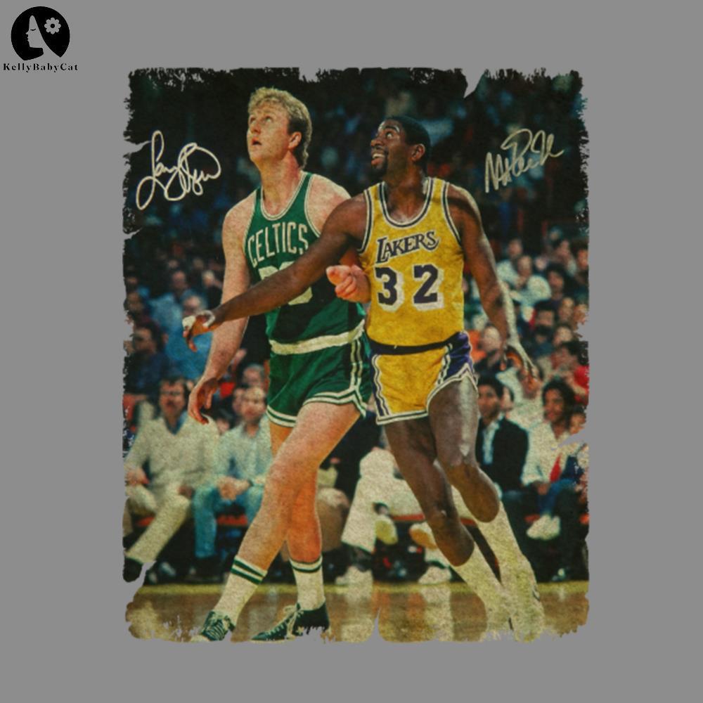 Larry Bird vs Magic JohnsonSport PNG Basketball PNG download | Inspire ...