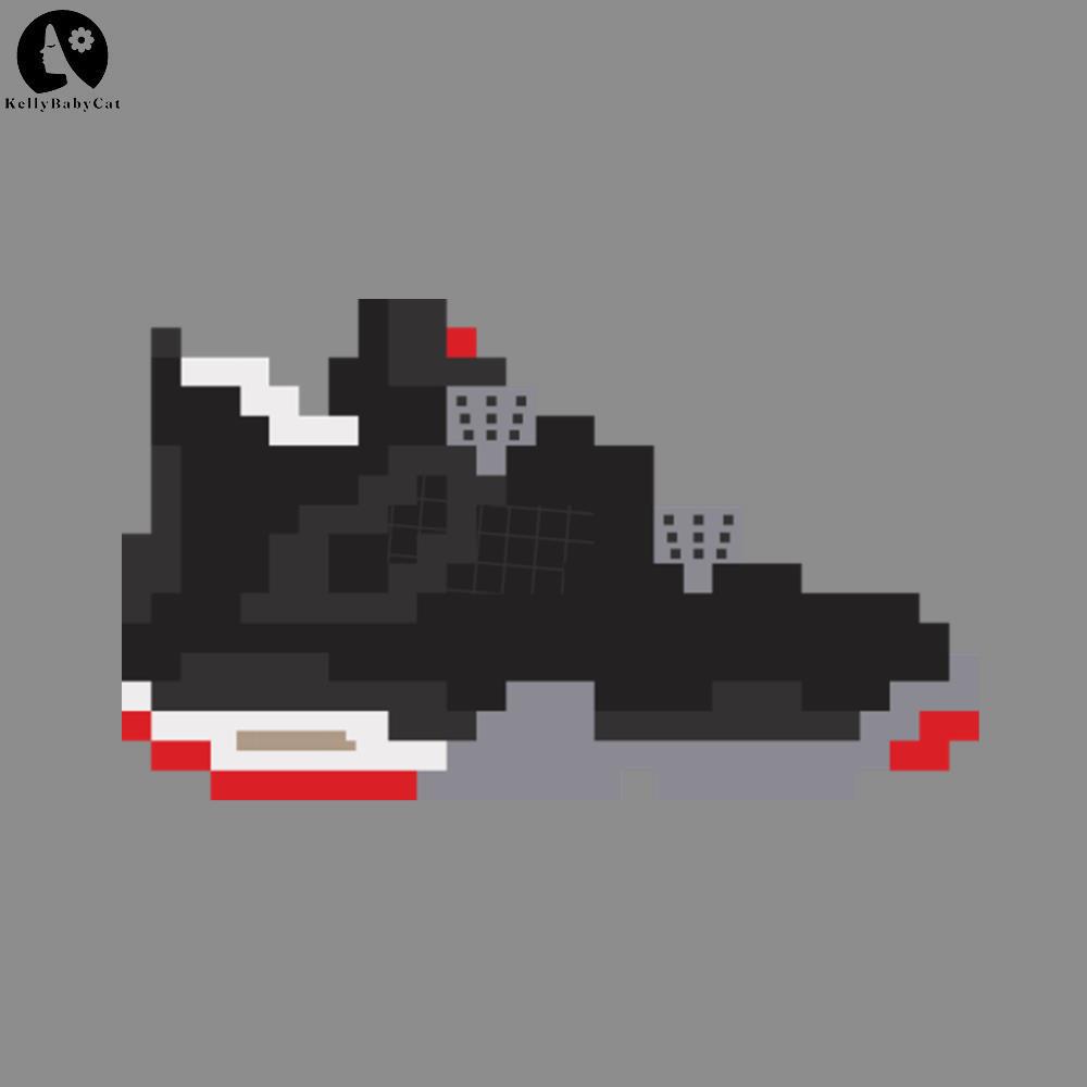 8bit Jordan 4sSport PNG Basketball PNG download | Inspire Uplift