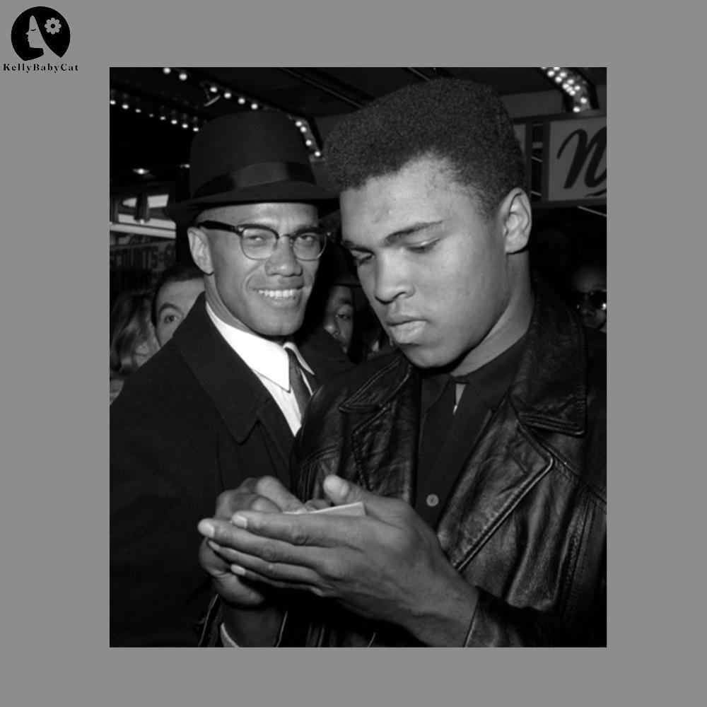 malcolm x muhammad ali Sport PNG Boxing PNG download | Inspire Uplift