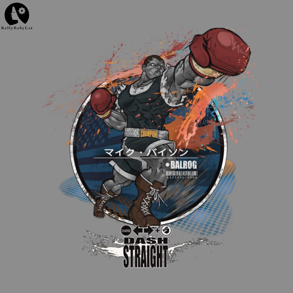 BALROG DASH STRAIGHT CLASSICBLACK Sport PNG Boxing PNG down | Inspire ...