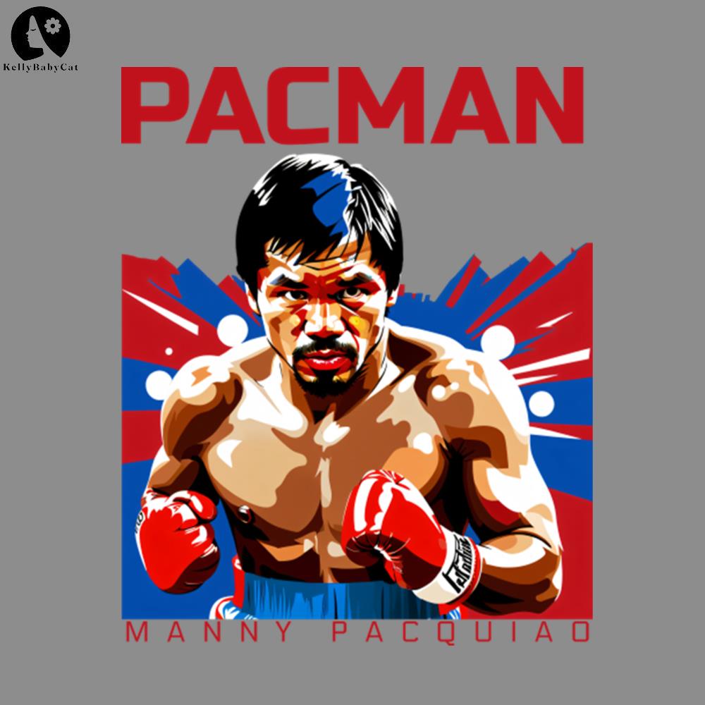 Pacman Manny Pacquiao Vintage Sport PNG Boxing PNG download | Inspire ...