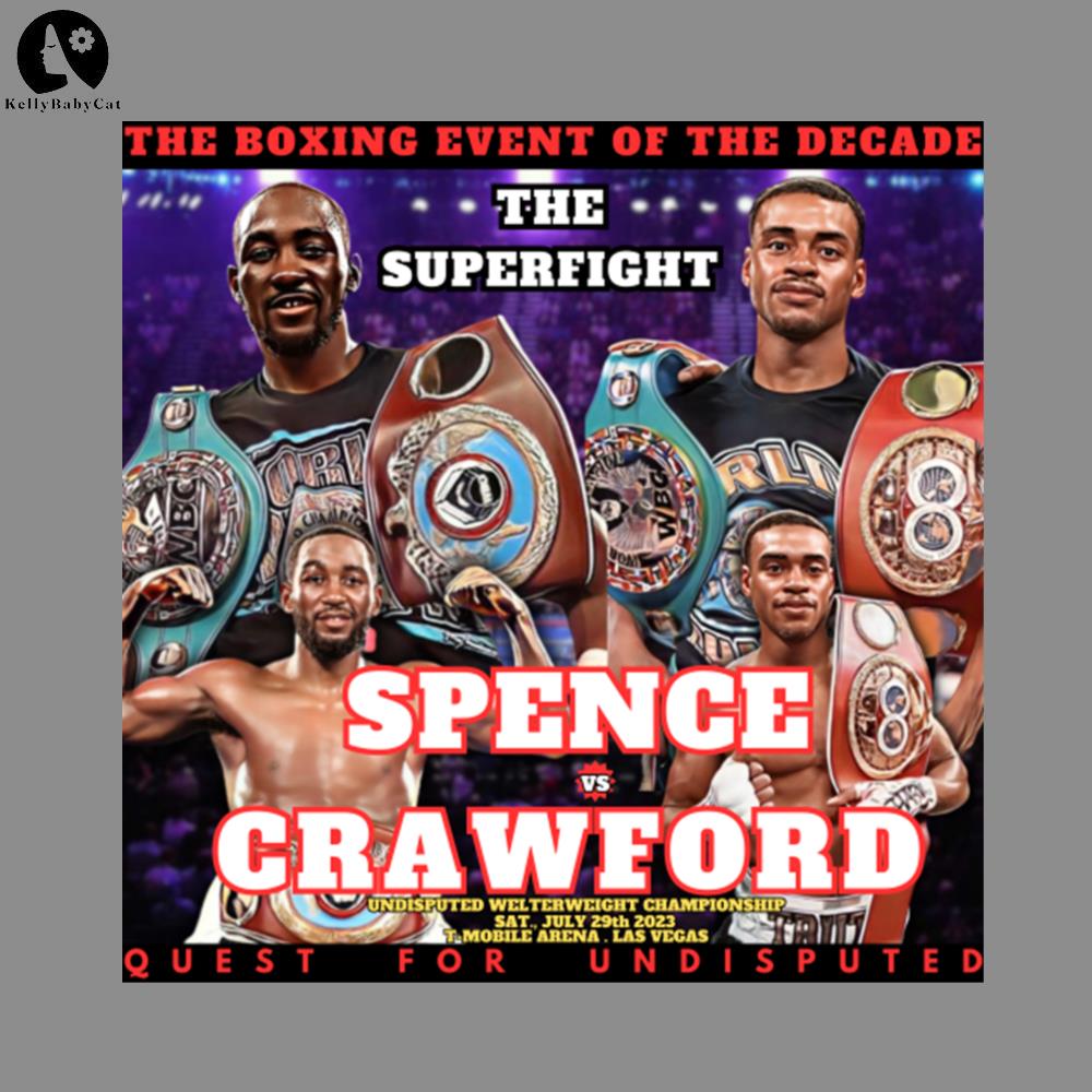 Spence vs Crawford Quest For Undisputed Sport PNG Boxing PN | Inspire ...
