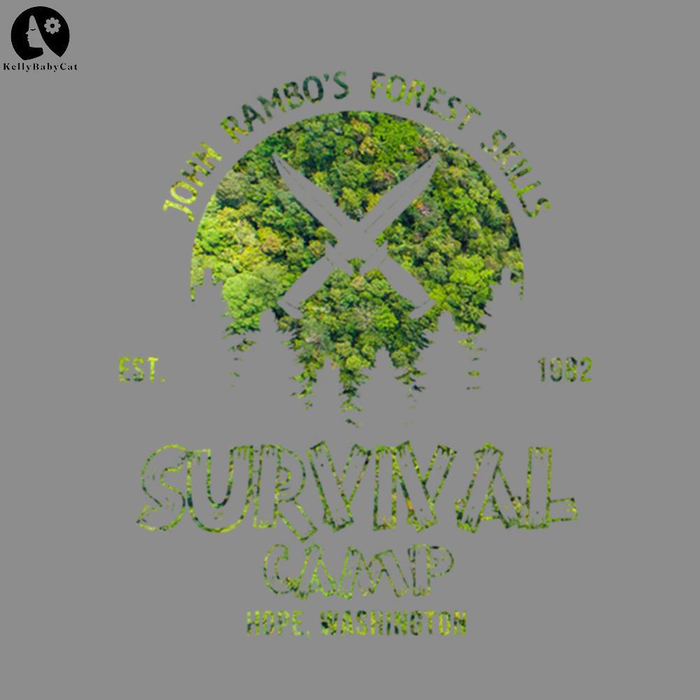 John Rambo Forest Skills Survival Camp First Blood Sport PNG | Inspire ...