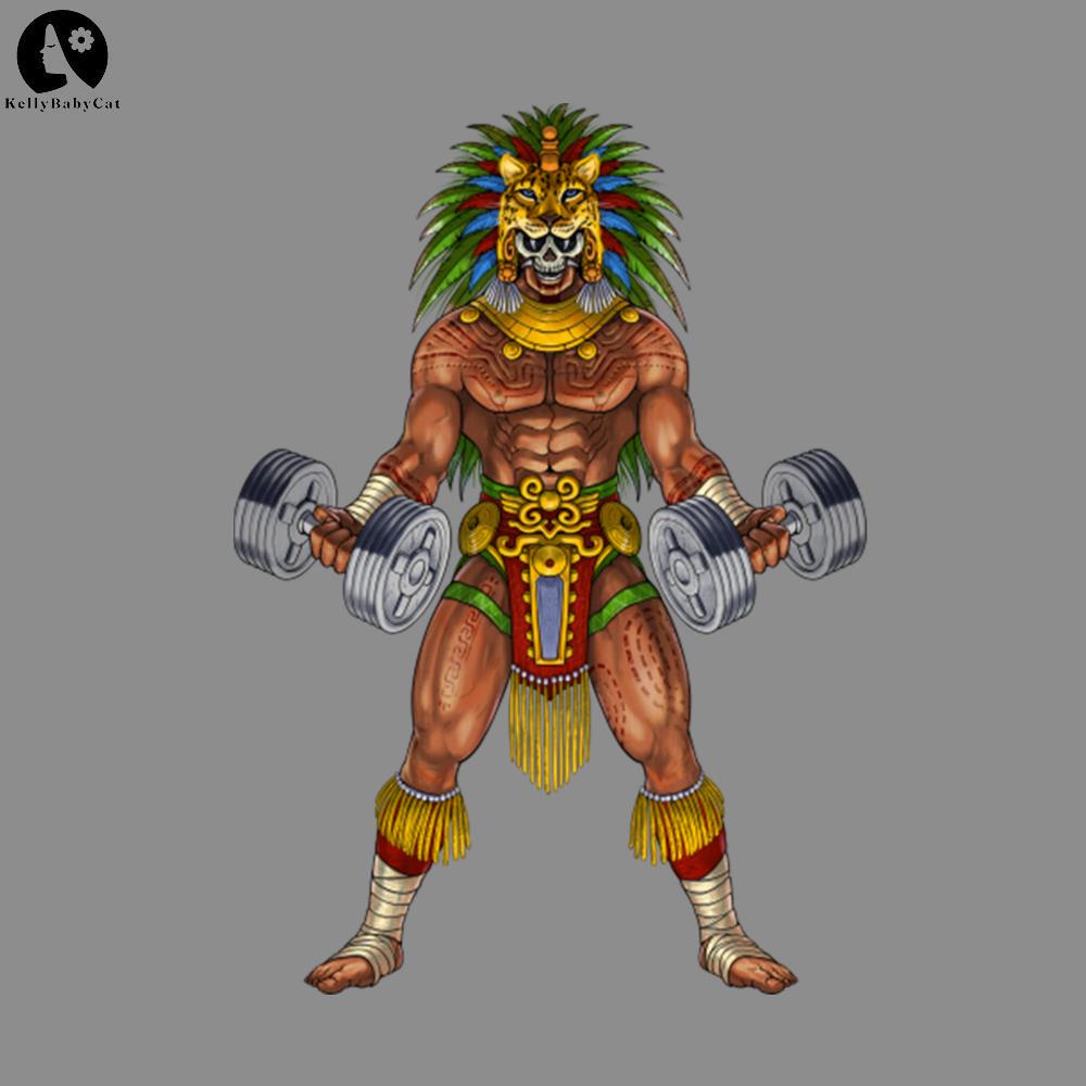 Aztec Warrior Bodybuilder Warrior PNG download | Inspire Uplift