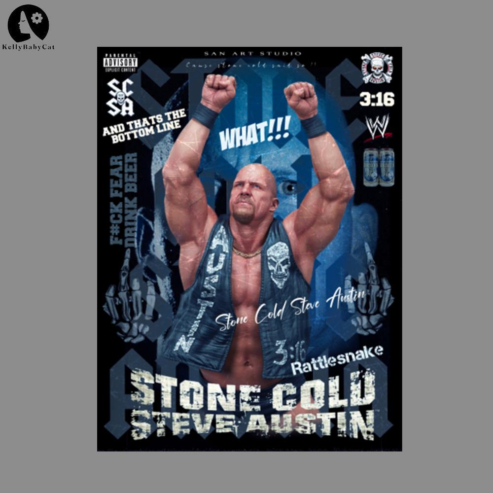 Stone Cold rattlesnake Warrior PNG download | Inspire Uplift