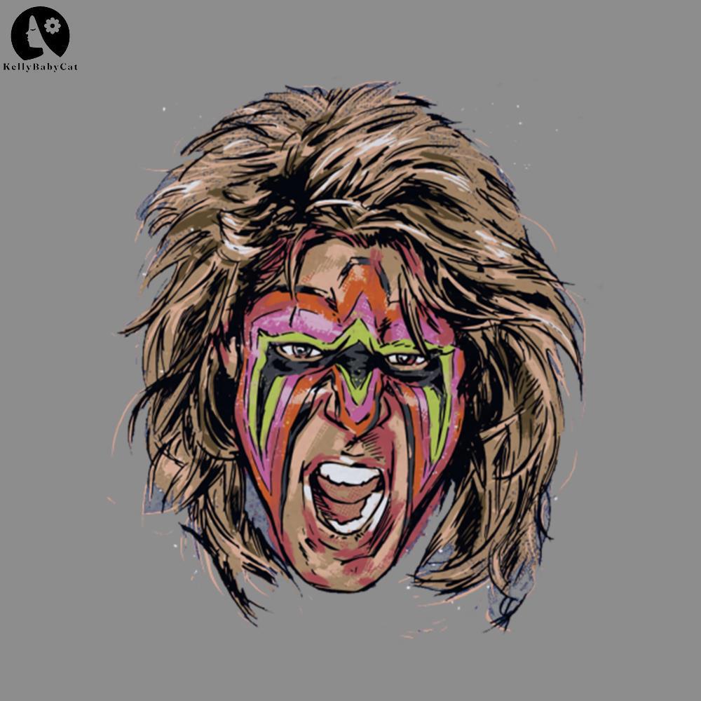 Ultimate Warrior Scream Warrior PNG download | Inspire Uplift