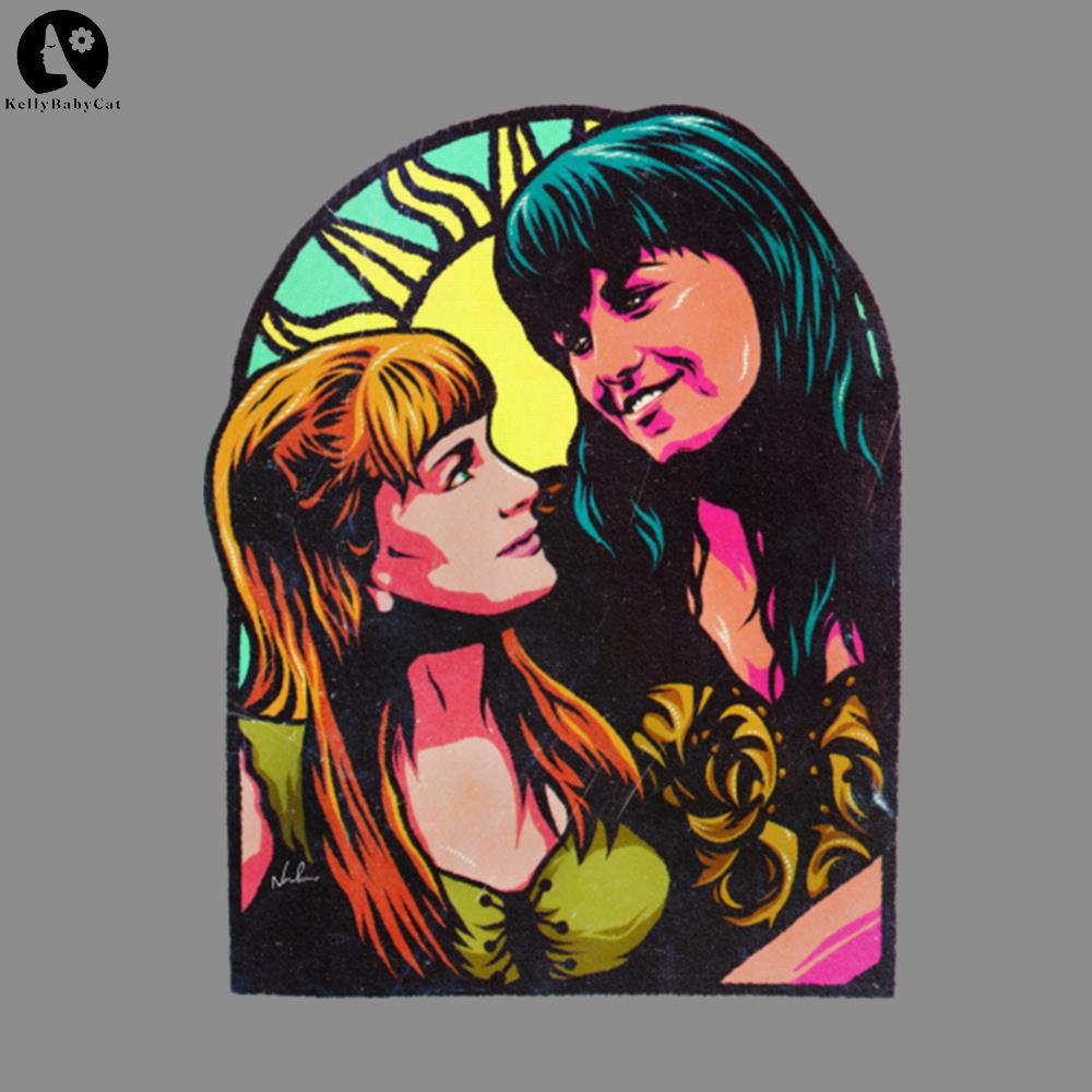 XENA X GABRIELLE Warrior PNG download | Inspire Uplift