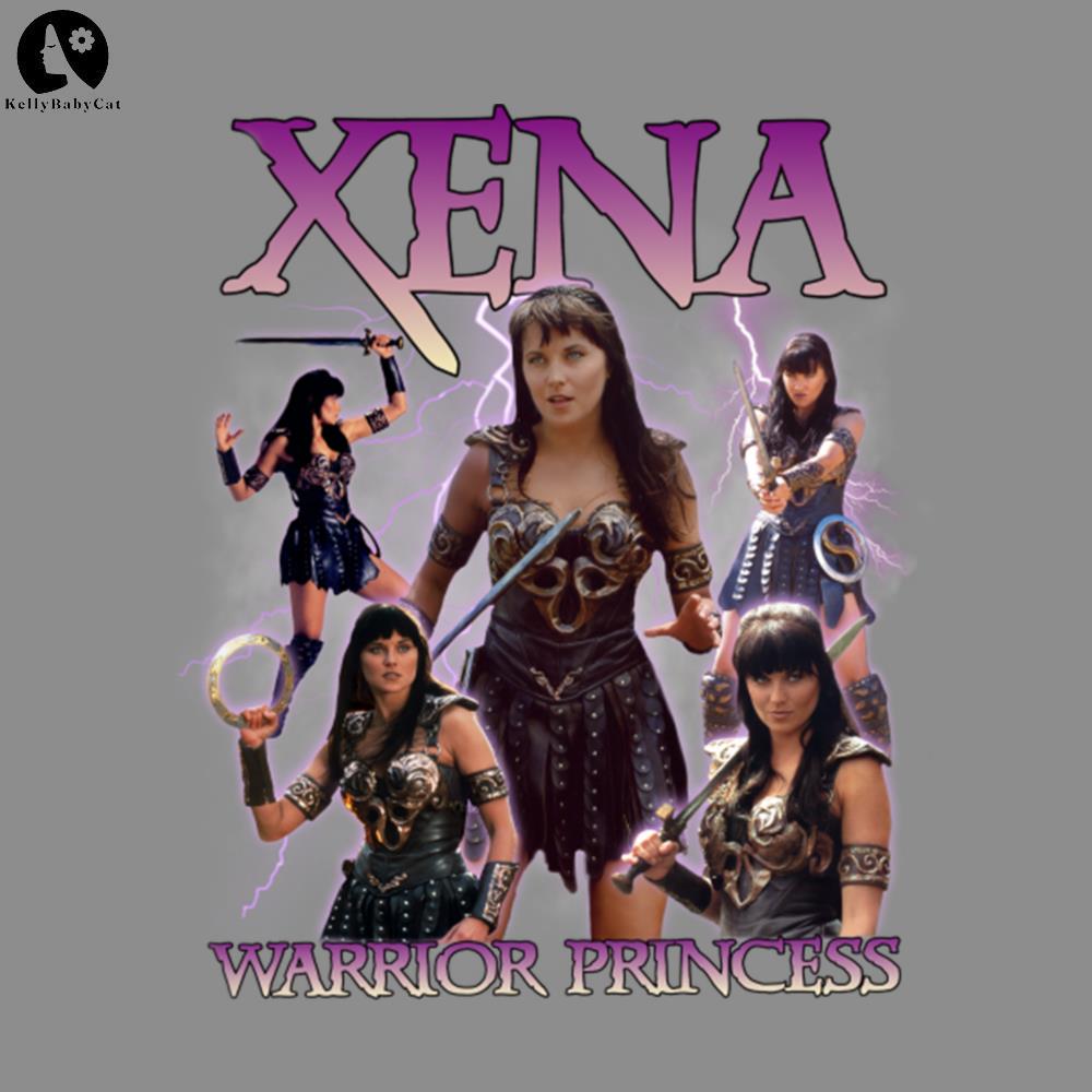 Xena Warrior Princess Lightning Warrior PNG download | Inspire Uplift