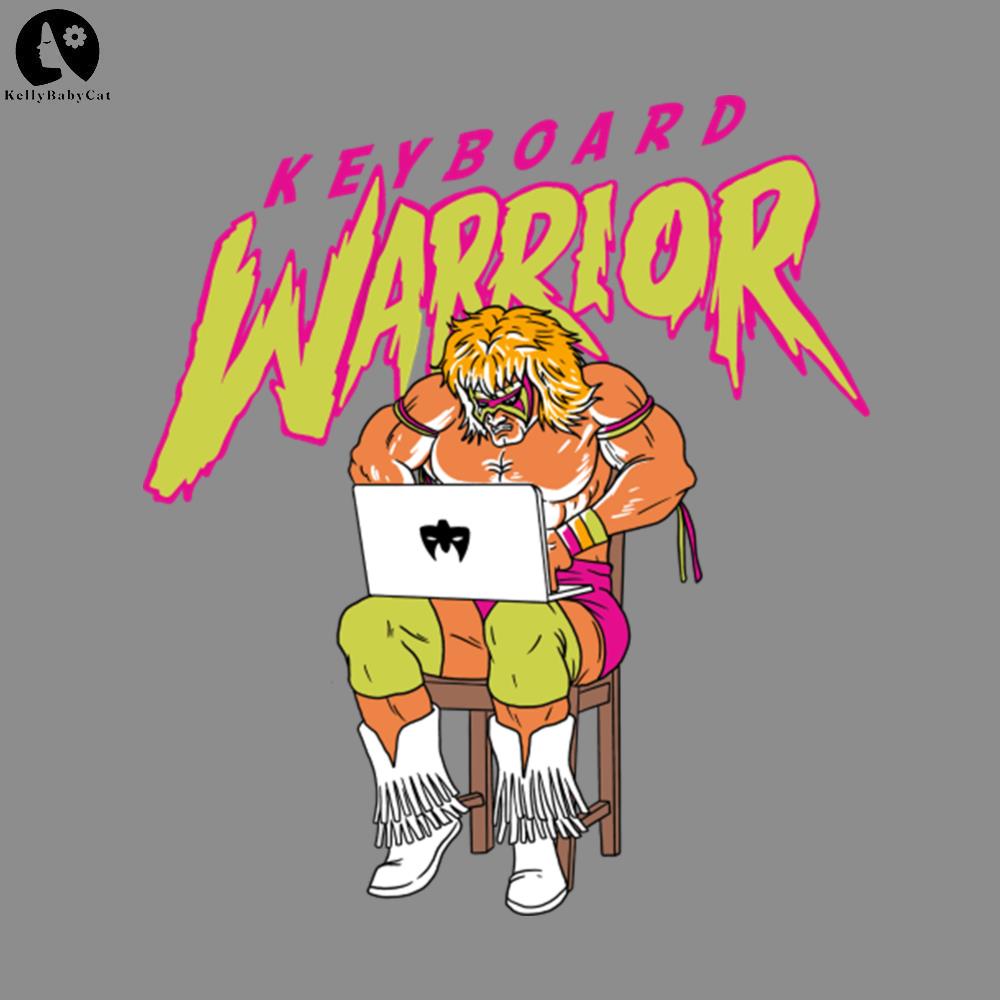 KEYBOARD WARRIOR Warrior PNG download | Inspire Uplift